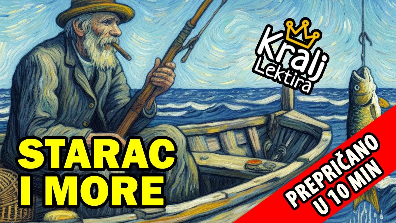 Starac i more lektira, kratak sadržaj - Lektire.hr - YouTube