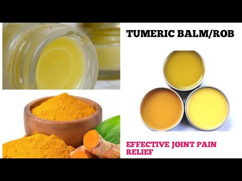 TUMERIC BALM/ROB | ARTHRITIS HOT BALM| HOW TO MAKE ROB /ABONIKI AT HOME ...