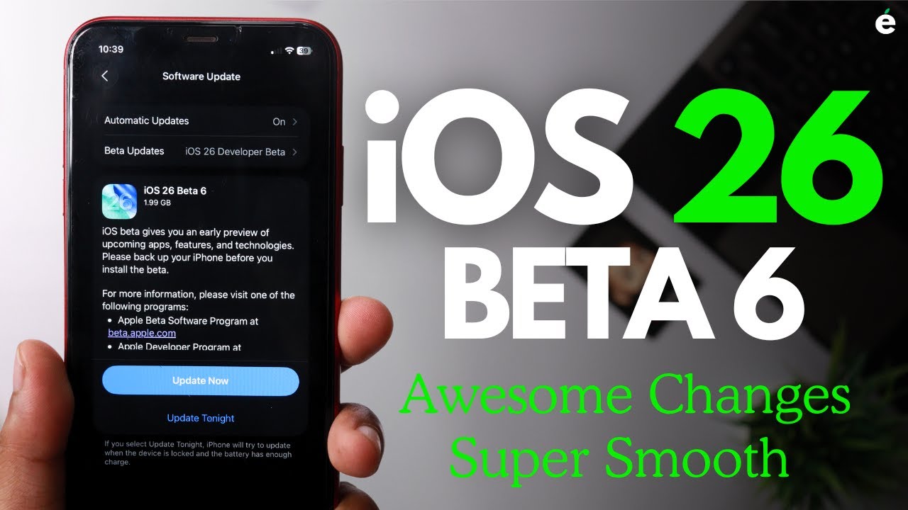 iOS 26 beta 6 | 7 New Ringtones & Awesome Changes & Major Bugs - What's ...