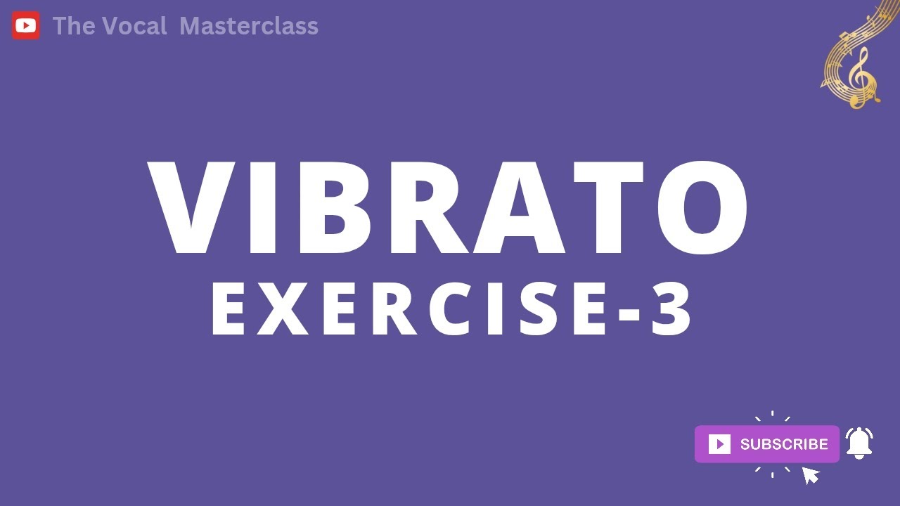 How to Sing Vibrato Naturally | Daily Vibrato Practice for Beginners ...