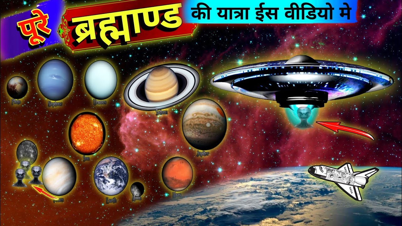 ब्रह्माण्ड के आखरी छोर तक की यात्रा // Journey To The Edge Of The ...