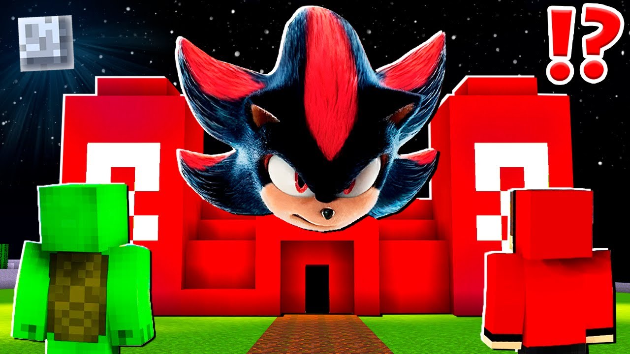 Creepy SHADOW SONIC TEMPLE vs JJ and Mikey Pyramid Explore 3:00am ! - in Minecraft Maizen - YouTube