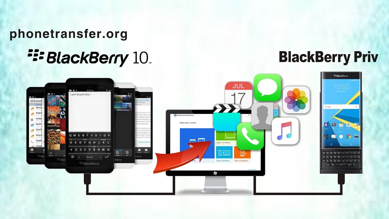 How to Sync All Contents from BlackBerry OS 10 backups to BlackBerry ...