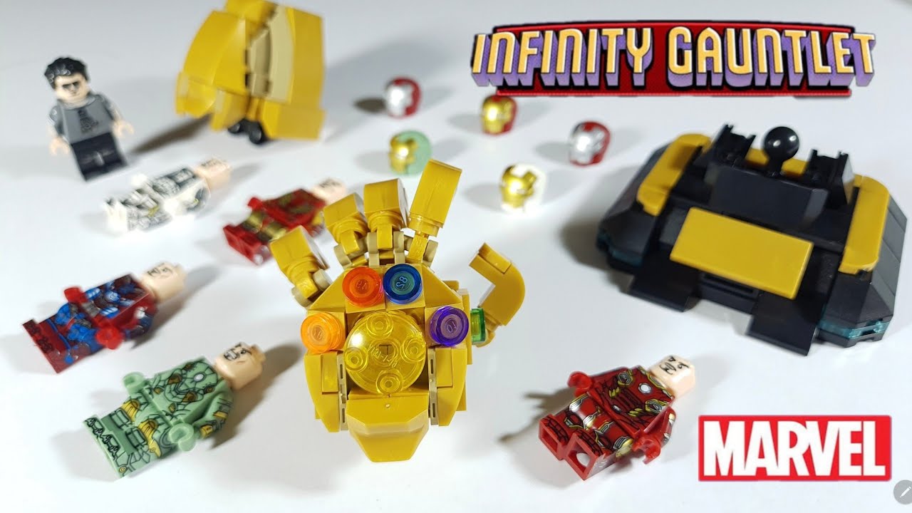 Lego Iron Man Infinity Gauntlet | Speed Build | Unofficial Lego - YouTube