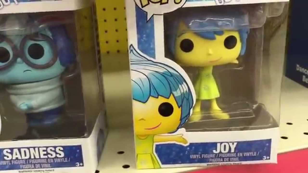 Inside out funko pop sadness and joy | tristeza y alegria - YouTube