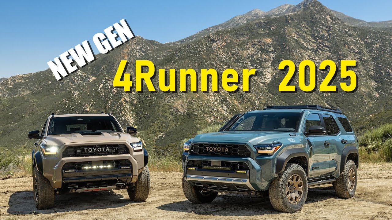 2025 Toyota 4Runner Off-Road Adventure! - YouTube