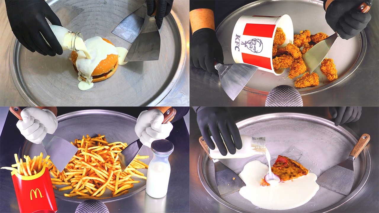 FOOD CHALLENGE: Are You Ready for the Craziest Fast Food Ice Cream ...