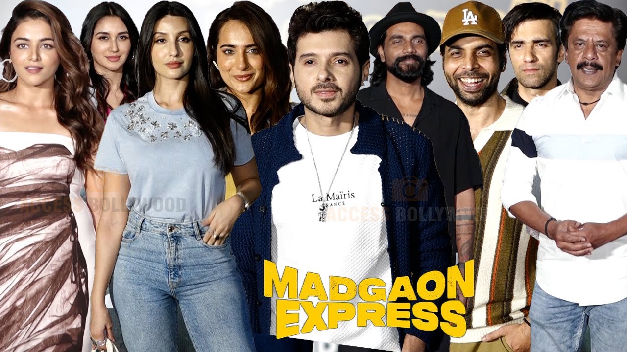 Madgaon Express Movie Screening | Nora Fatehi,Divyendu,Kunal Khemu,Soha ...