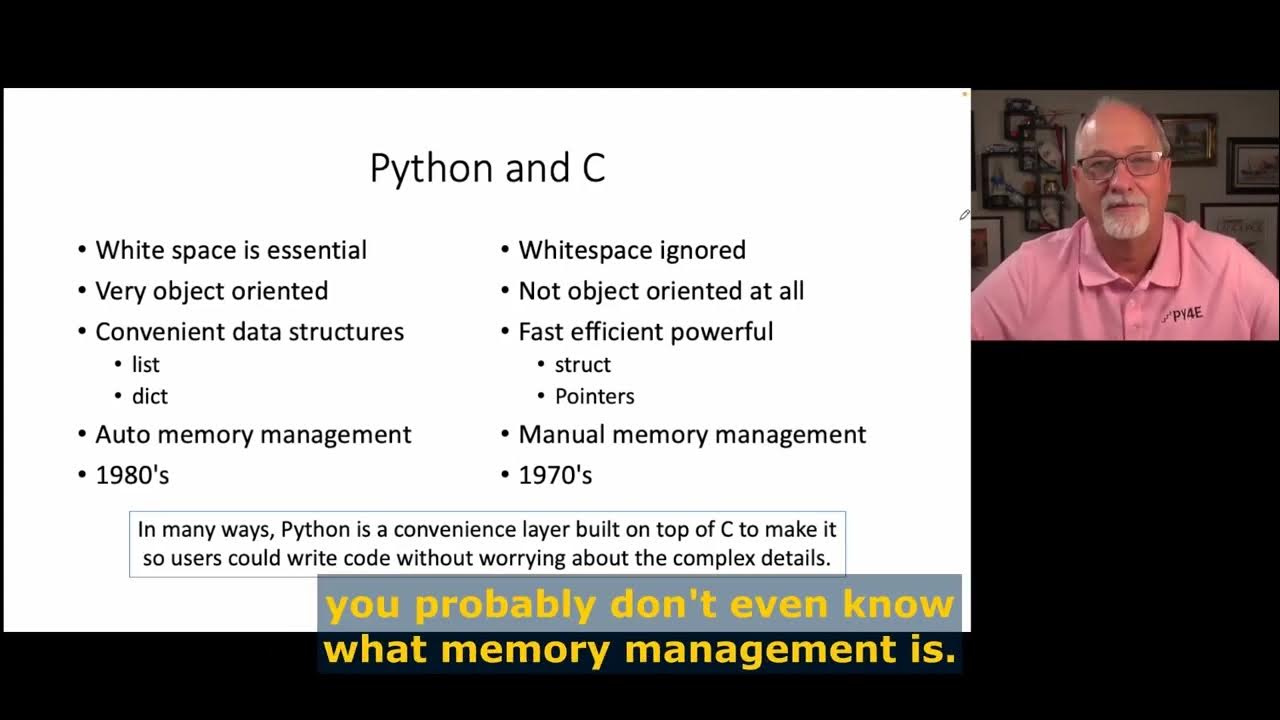 Python vs. C | C Programming for Everybody - YouTube