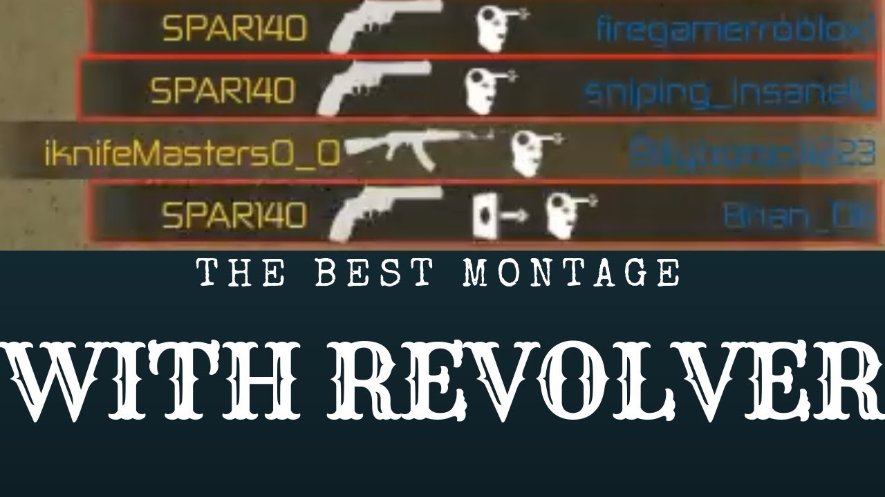 MONTAGE Revolver | Counter Blox | Roblox - YouTube