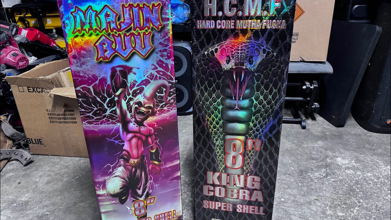 HCMF KING COBRA 8inch VS MAJIN BUU 8inch canister shell comparison video 💪🏼💪🏼💥🔥 ABSOLUTE ...
