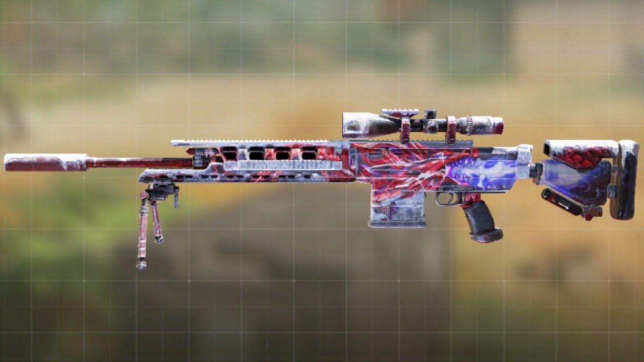 Sniper naga merah | Arctic .50 - Sleet Serpent | COD Mobile Indonesia ...