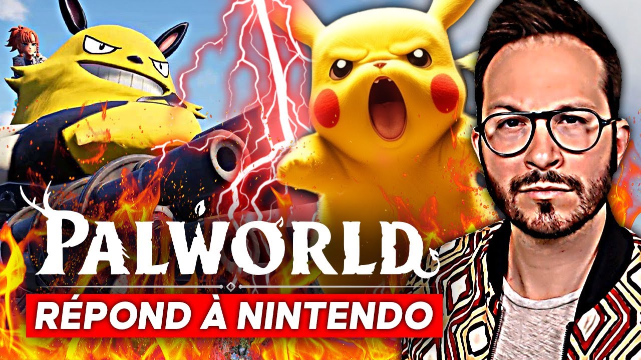 NINTENDO vs PALWORLD 🔥 PocketPair RÉAGIT et CONTRE-ATTAQUE 🔥 - YouTube