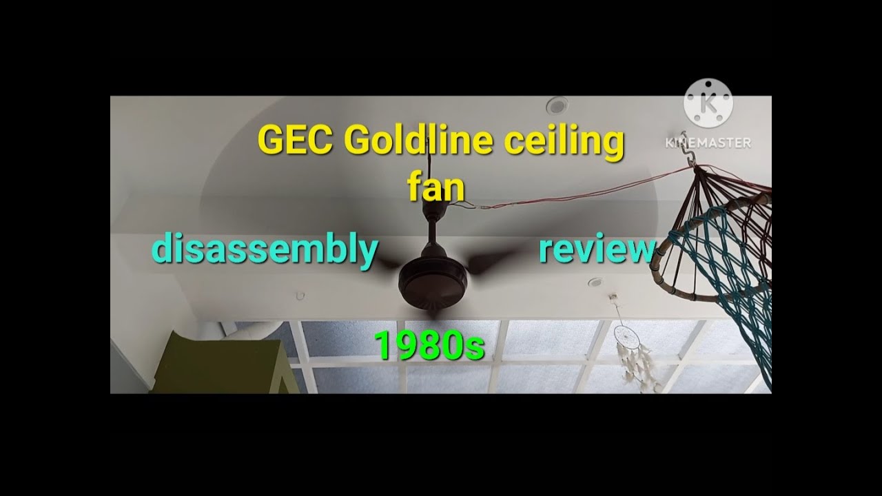 1980s GEC Goldline 1200mm fan | teardown and testing | AFW | - YouTube