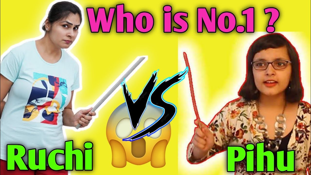RUCHI VS PIHU || pihu lifestyle || ruchi lifestyle || aayu and pihu ...