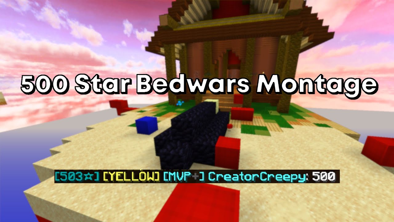 500 Star Bedwars Montage - YouTube
