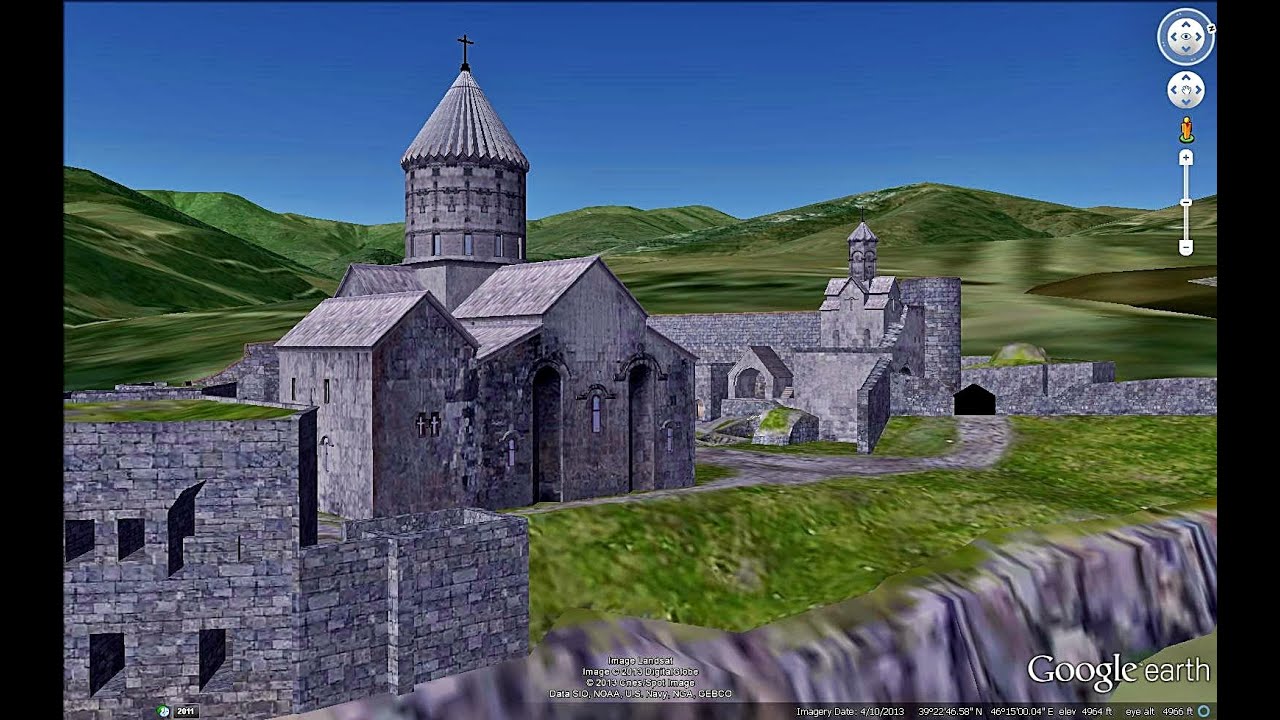 HISTORICAL PLACES OF ARMENIA IN GOOGLE EARTH PART TWO ( 2/3 ) - YouTube