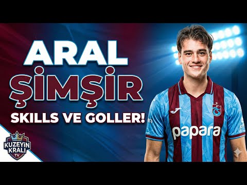 🔥 BU ÇOCUK BİR HARİKA! Aral Şimşir Skills, Çalımlar ve Goller - Trabzonspor'un Yeni Hedefi 🔴🔵