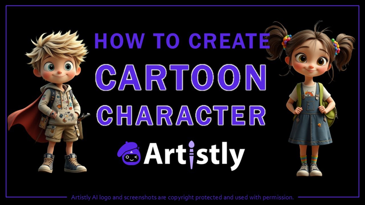 How to Create Cartoon Characters in Artistly AI - YouTube