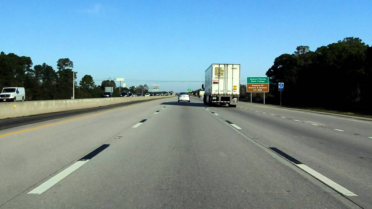 Interstate 95 Florida Exits 201 To 205 Northbound YouTube