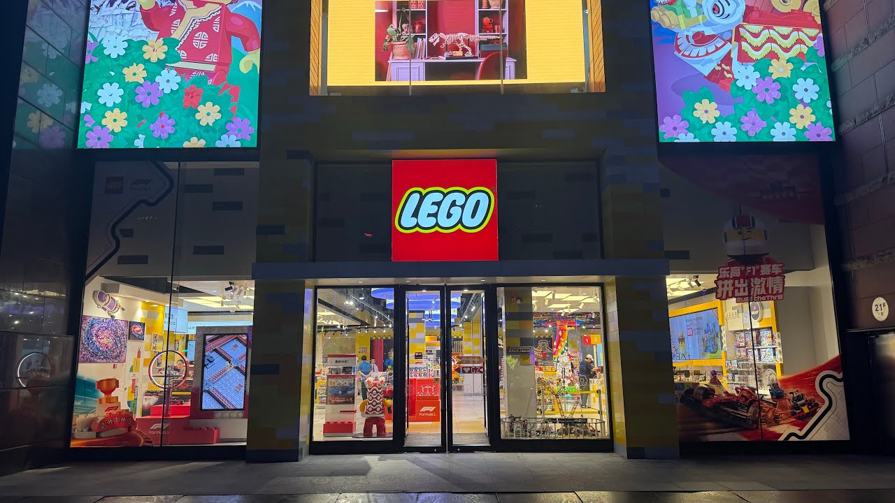 Lego Store in China Walk Around Tour @ Guangzhou Grand View Shopping ...