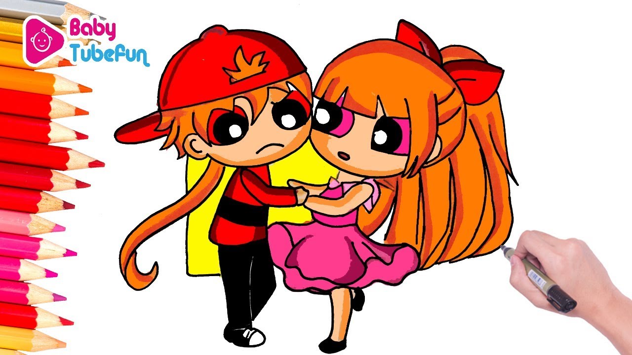 Coloring Powerpuff Girls Rowdyruff Boys Brick Boomer Butch Blossom ...