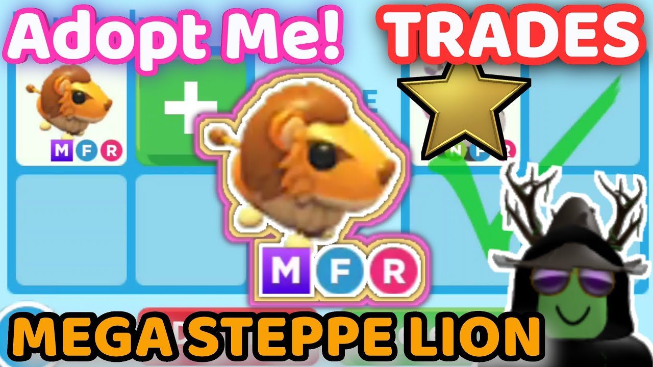 What people Offer For MEGA STEPPE LION in Adopt Me on Roblox - YouTube