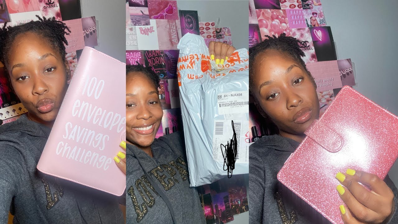 100 envelope savings challenge! Small Temu haul!💕 - YouTube
