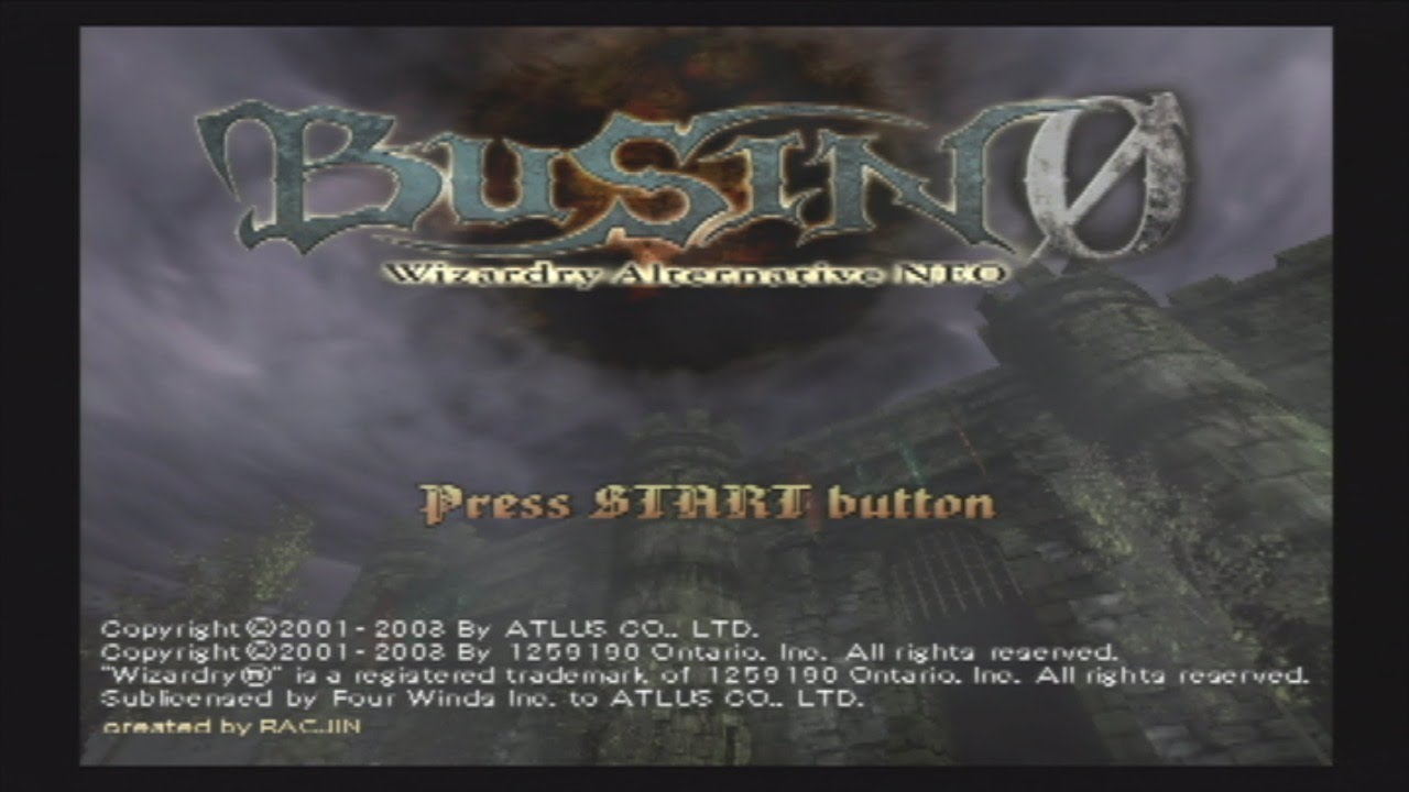 PS2 BUSIN 0 Wizardry Alternative NEO 帰ってきたドゥーハンでくだを巻くゲーム実況 #10 - YouTube