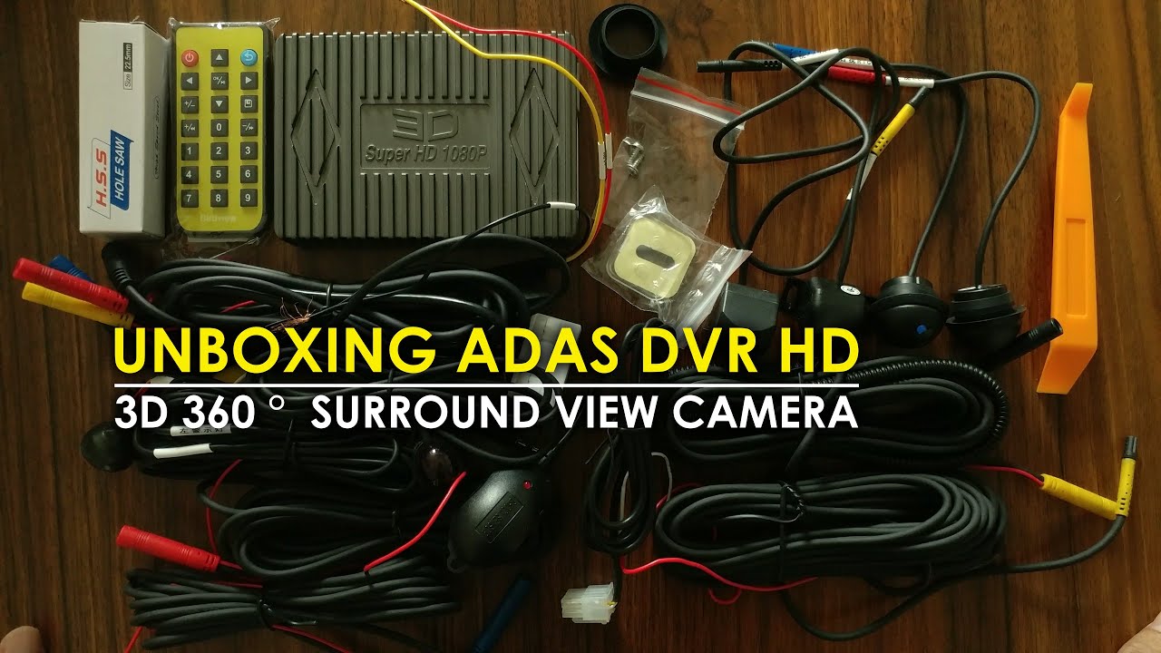 (2019) Unboxing Car DVR HD 3D 360 Surround View Camera - YouTube