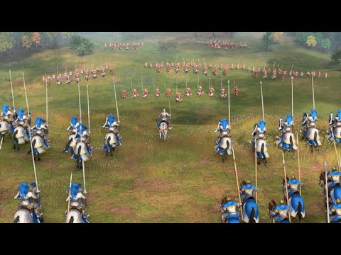 Age of Empires IV | Build Order | French 4:20 first Knight, 19 ...
