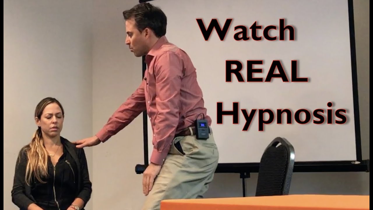 Here's What Real Hypnosis Looks Like... - YouTube