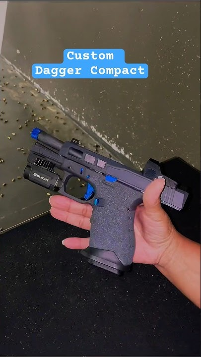 9MM | PSA Dagger | Custom Build in Blue and Gray - YouTube