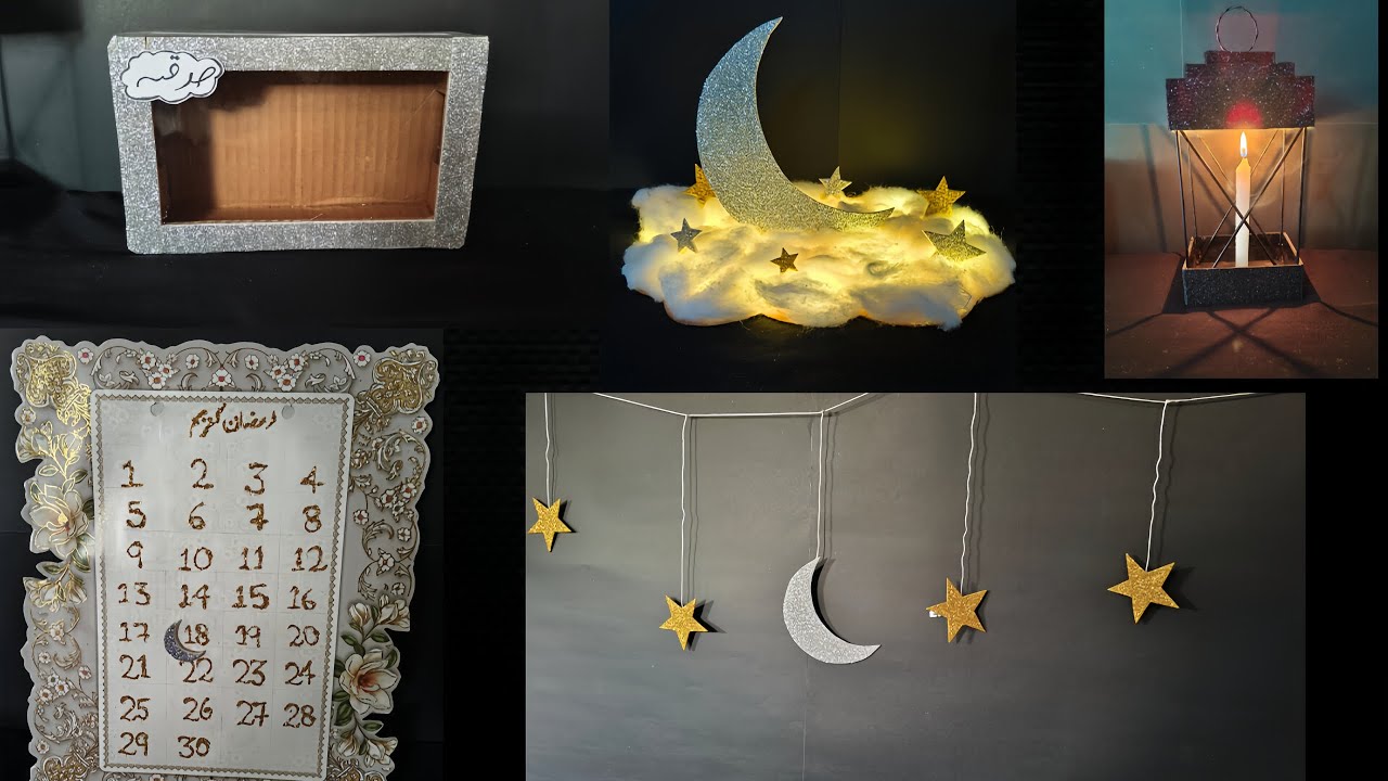5 Easy Ramadan Crafts at Home | Sadqa Box, Lantern & DIY Ramadan Decor ...