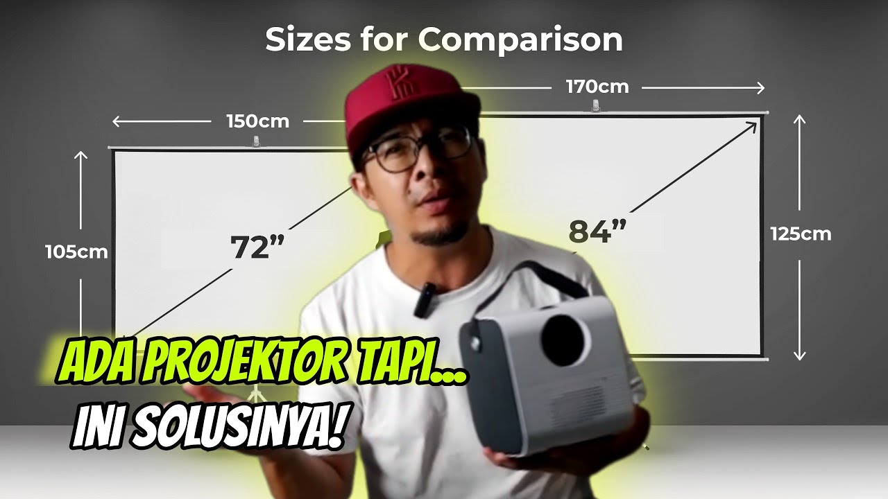 SKRIN PROJEKTOR YANG BERKUALITI SESUAI DILETAKKAN DI MANA MANA | LUMOS ...