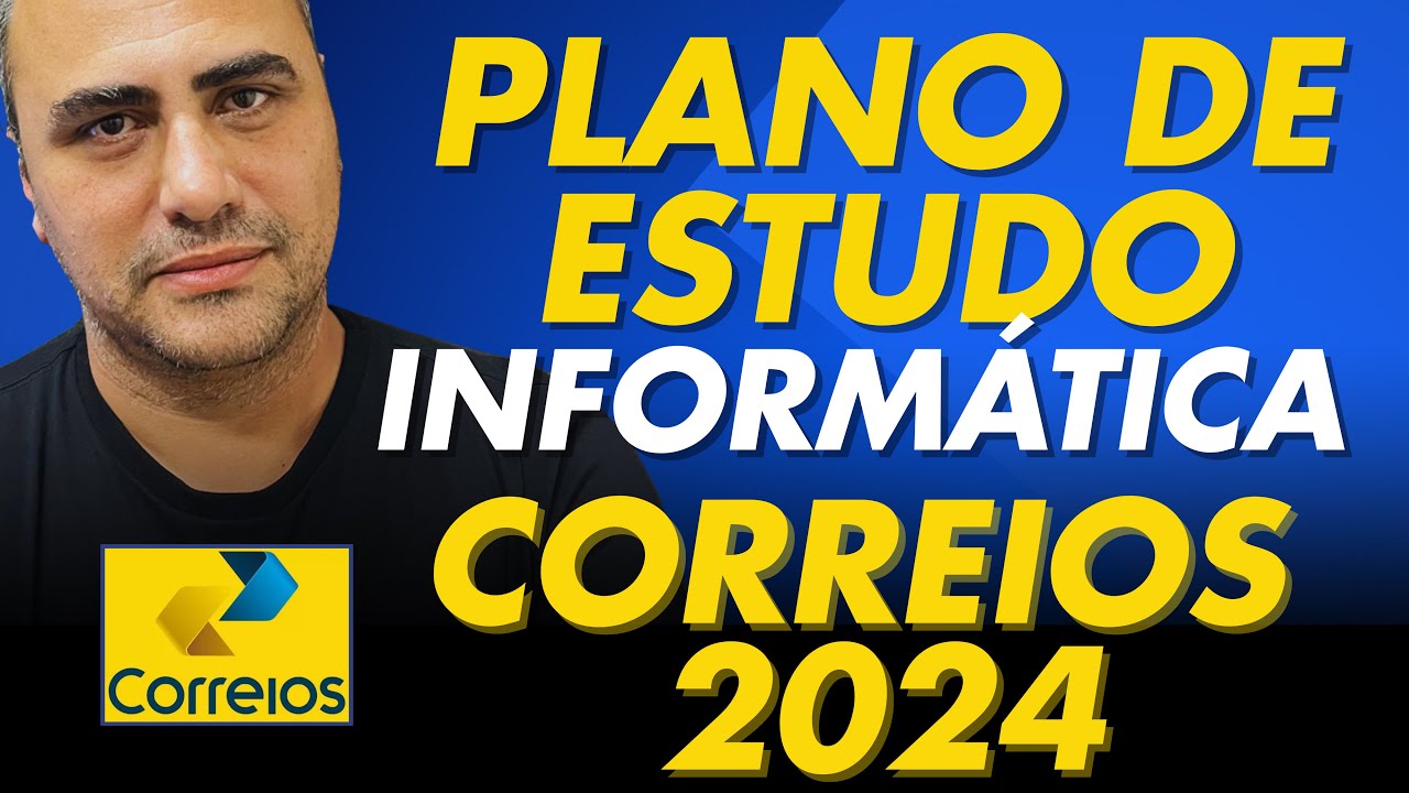 Plano de estudo de Informática para o concurso dos correios 2024 - YouTube