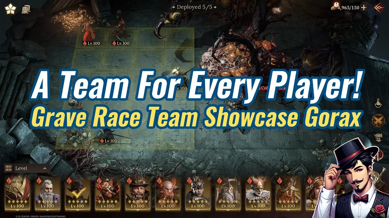 A Team For Every Player! Grave Race Team Showcase Gorax - YouTube