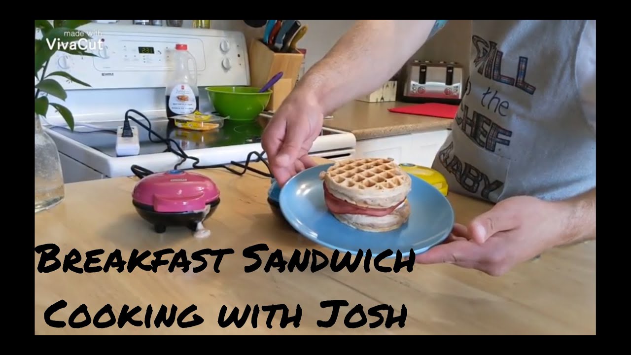 Breakfast Sandwich: Cooking with Josh - YouTube
