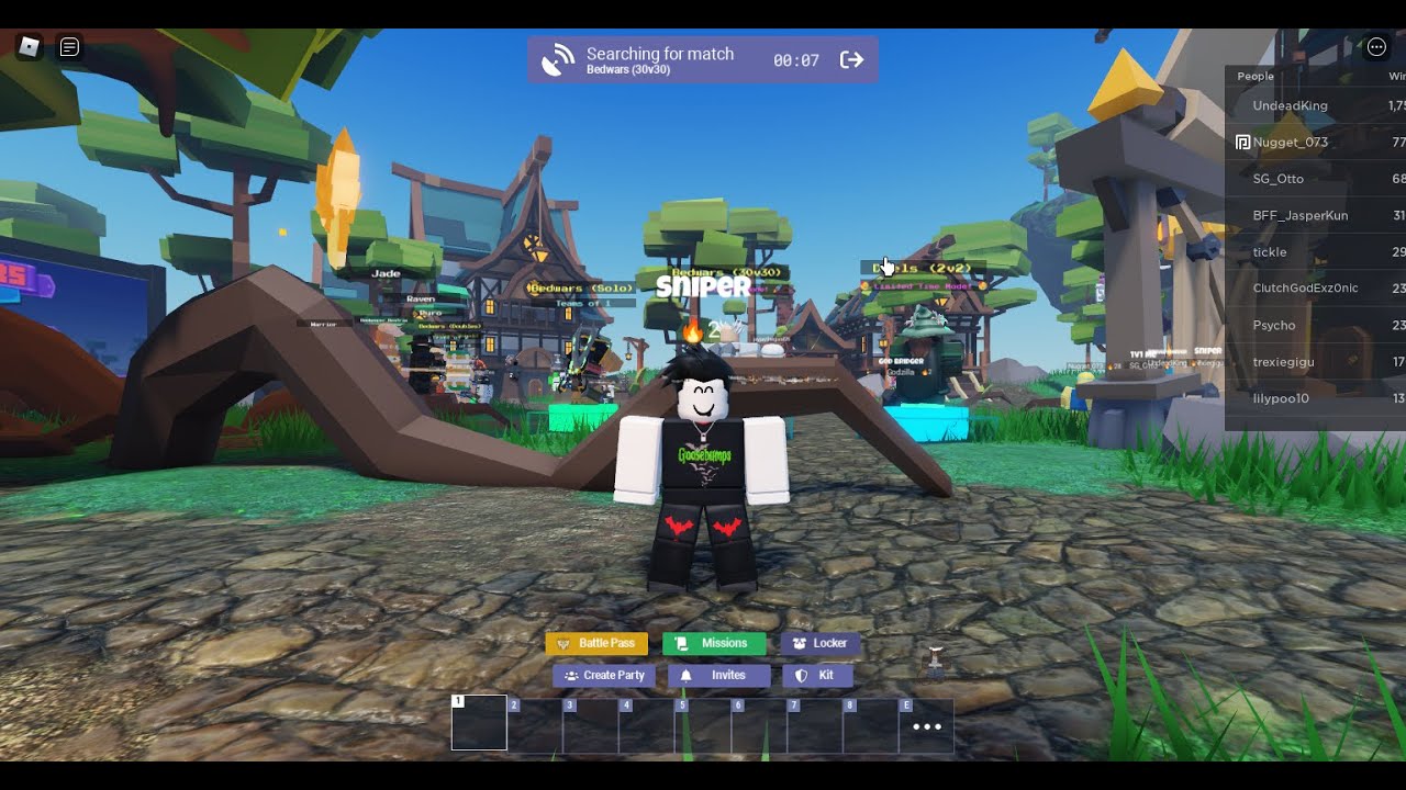 Bedwars with a freind (the official rl clan) - YouTube