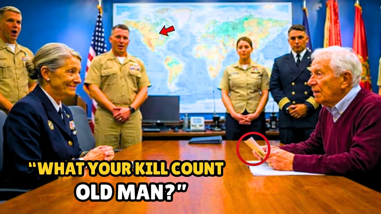 The Admiral Asked an Old Man His Kill Count as a Joke — What He Said ...