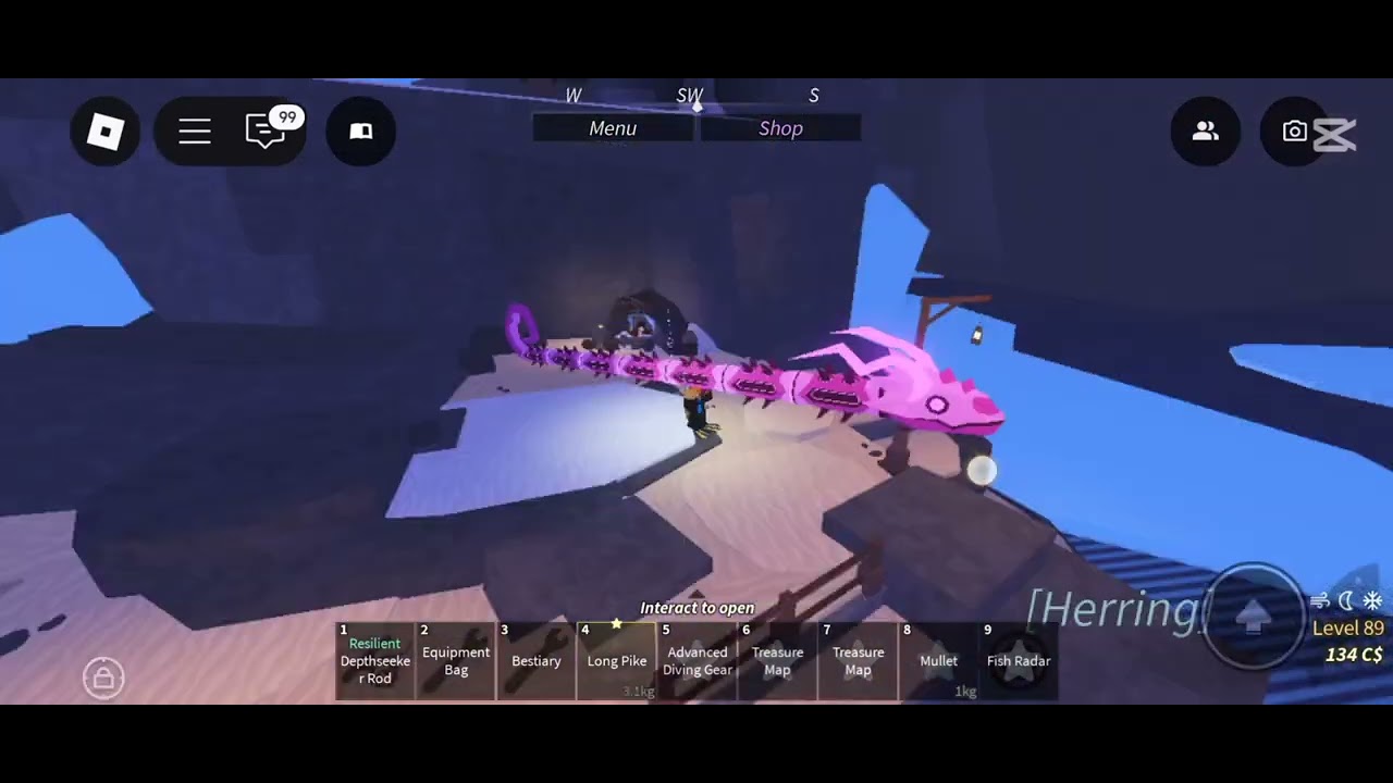 catching the love storm eel !!!!!!!!!!!!!! :3 - YouTube