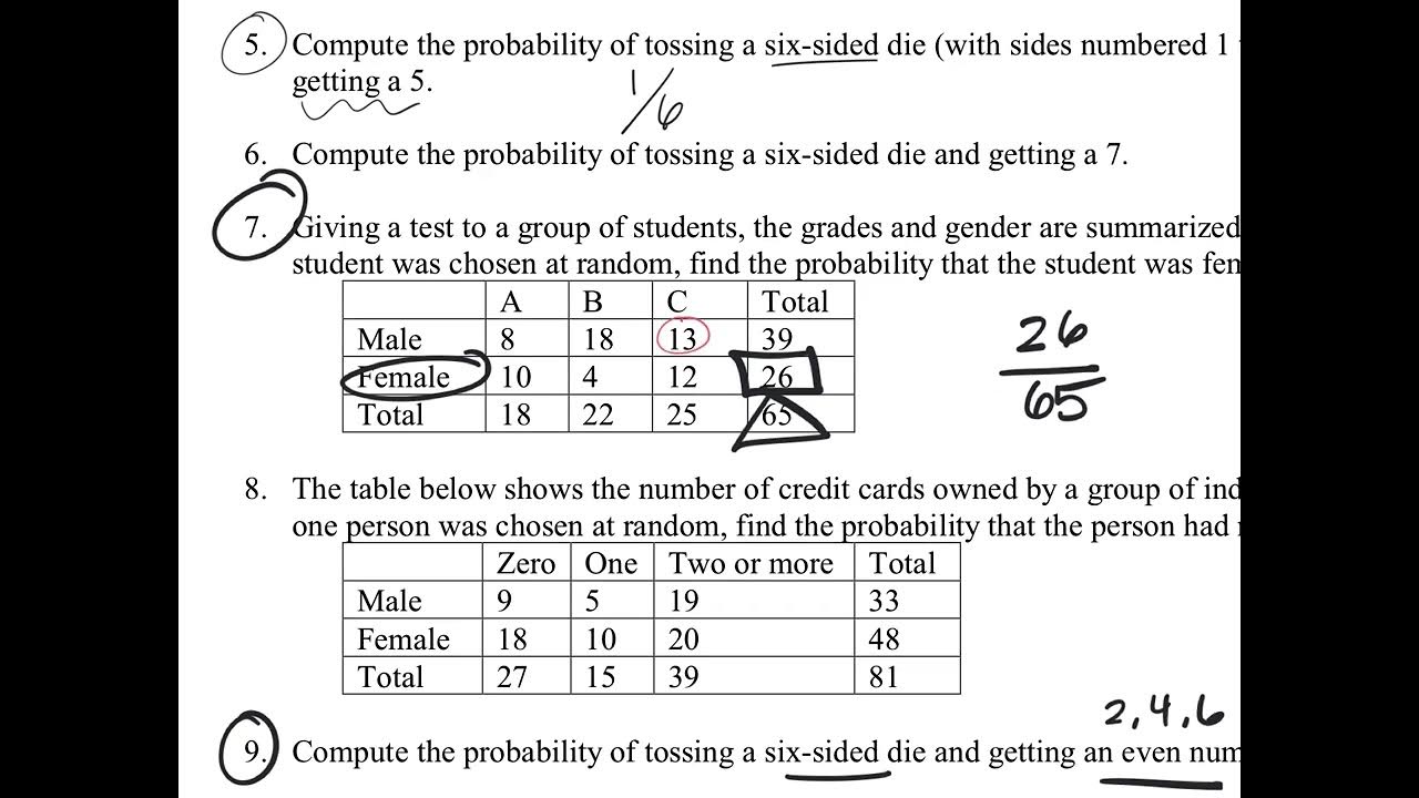 📝 Practice: Probability Part 1 - YouTube