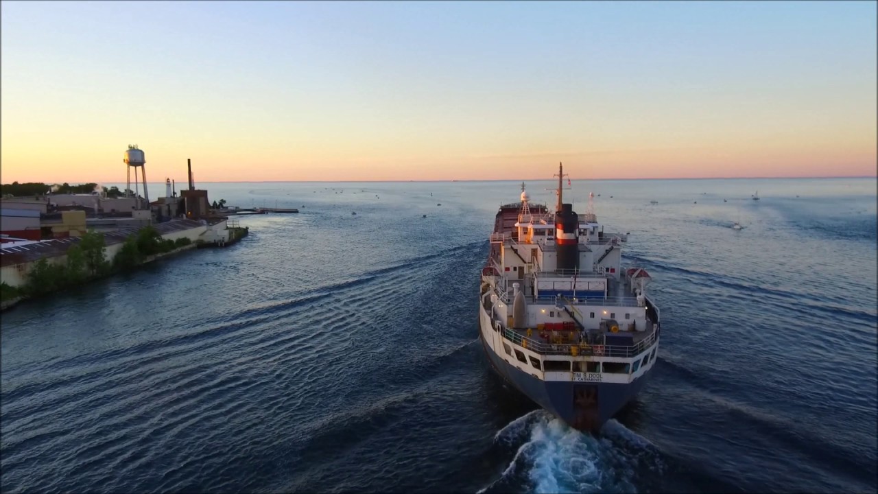 TIM S. DOOL - Upbound Port Huron, Michigan 6-21-2017 - YouTube