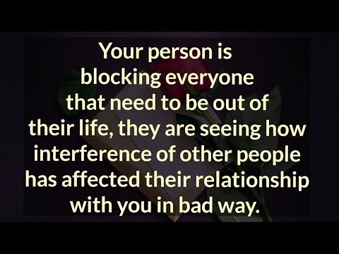 💕🥳 Your person is blocking everyone that need to be out of their life ...