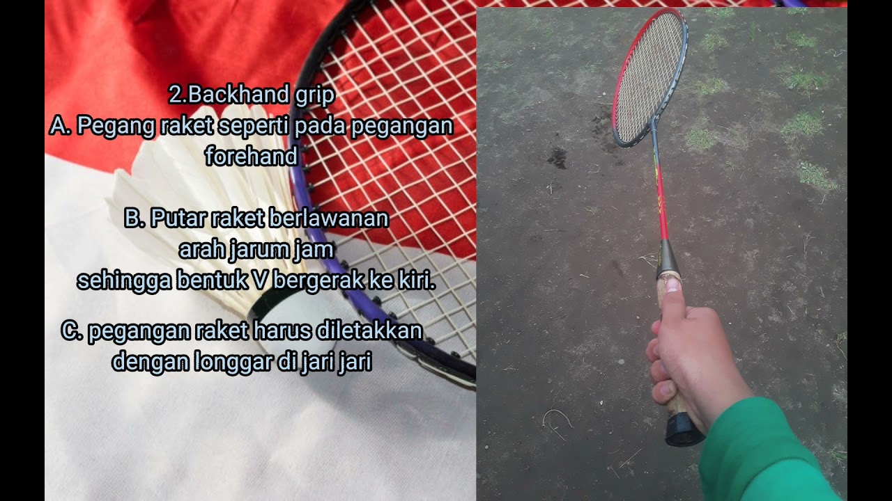 TUGAS PJOK : TEKNIK PEGANGAN RAKET DAN TEKNIK PUKULAN DALAM PERMAINAN ...