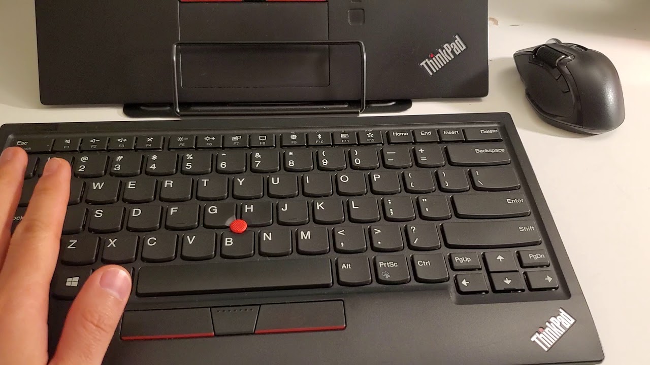 Thinkpad track point keyboard 2 -!! - YouTube