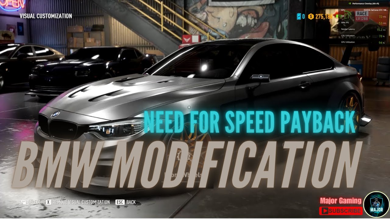 Ultimate BMW Modification in Need For Speed Payback | Gaming Video ...