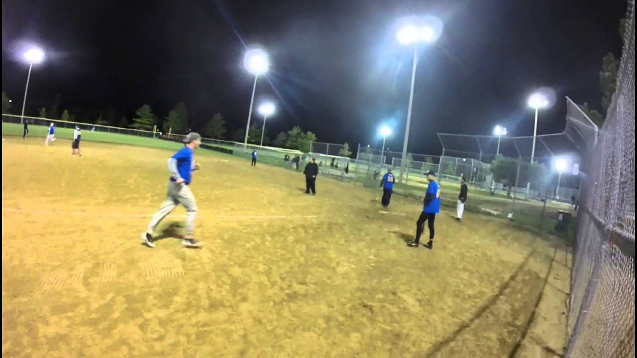 Greg Hoyle's 3rd Career HR as a Kruser all on the same night - YouTube