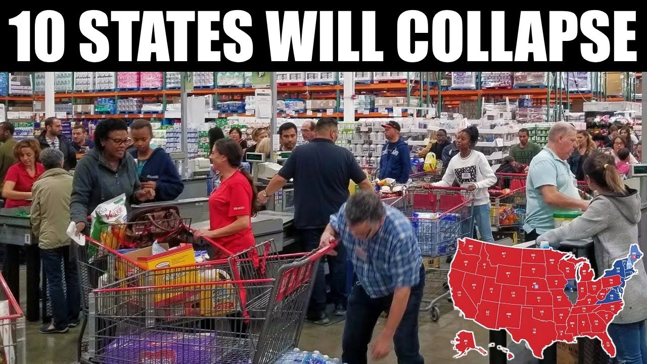 The First 10 States That WILL COLLAPSE Soon in 2025 - YouTube