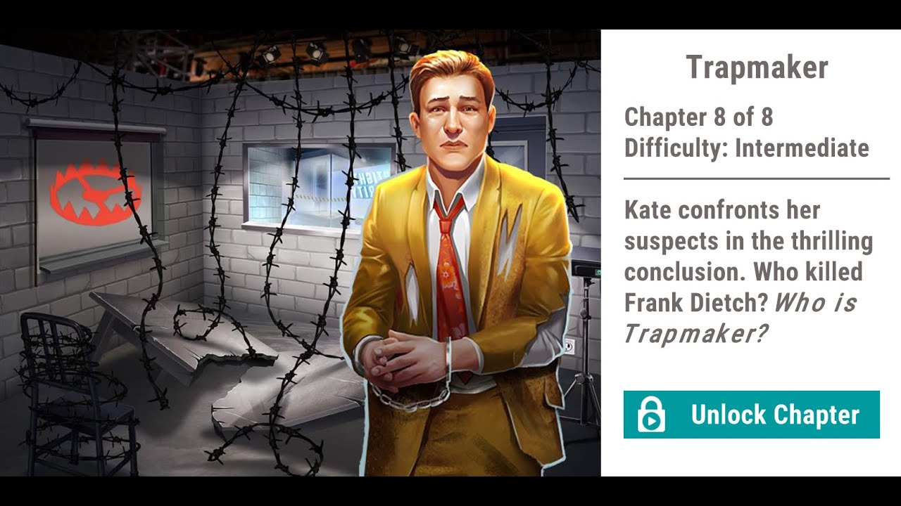 Adventure escape mysteries: Trapmaker chapter 8 - YouTube